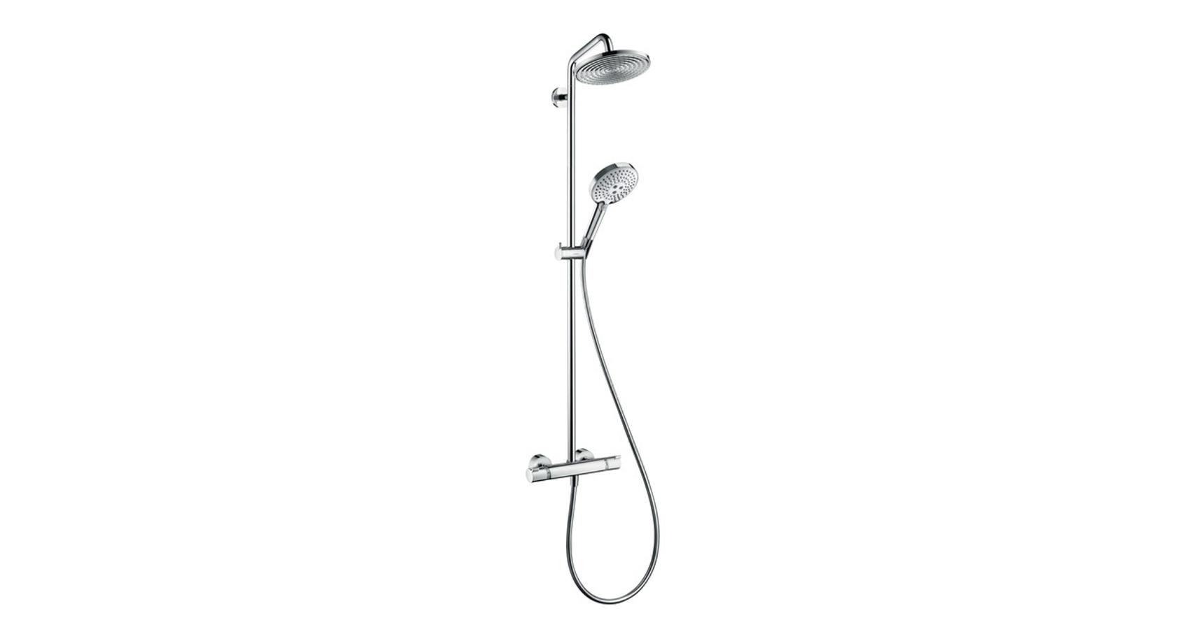 Hansgrohe Raindance Select S Showerpipe 240 1jet EcoSmart (27116000 ...